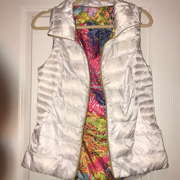 Lilly Pulitzer | Jackets & Coats | Lilly Pulitzer Puffer Vest | Poshmark